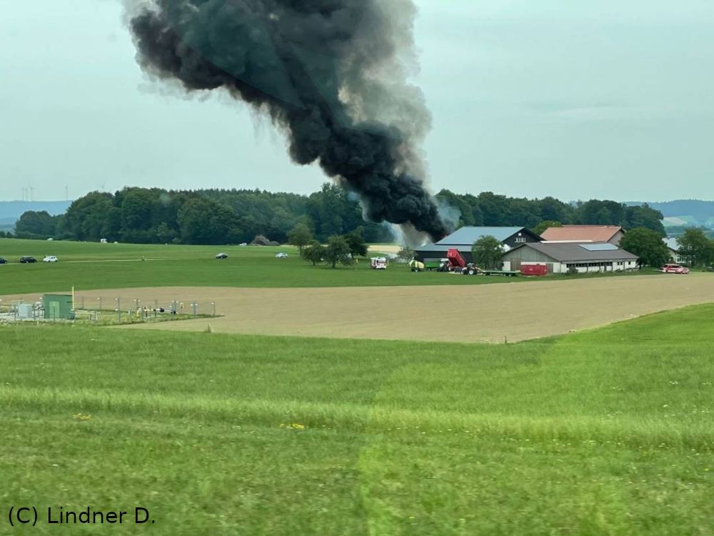 Brand Landwirtschaftliches Objekt Berndorf